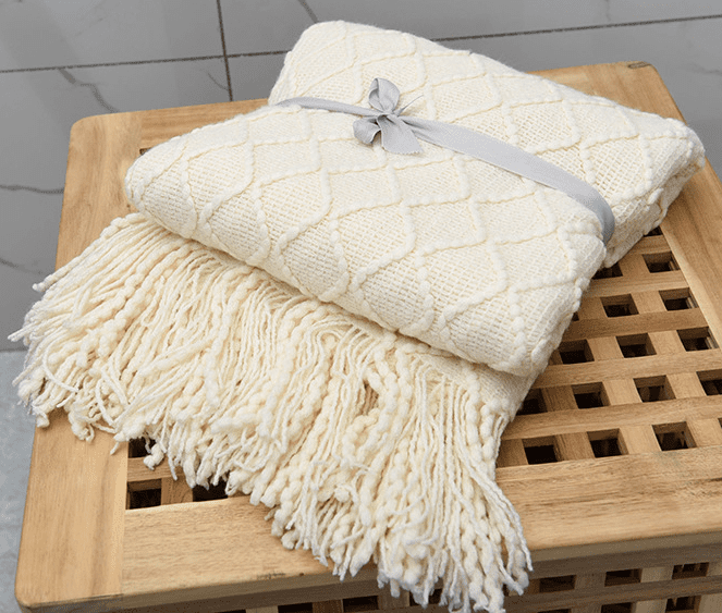 Boho Crochet Throw Blanket for Couch Sofa Chair Bed Decoration, Gift ...