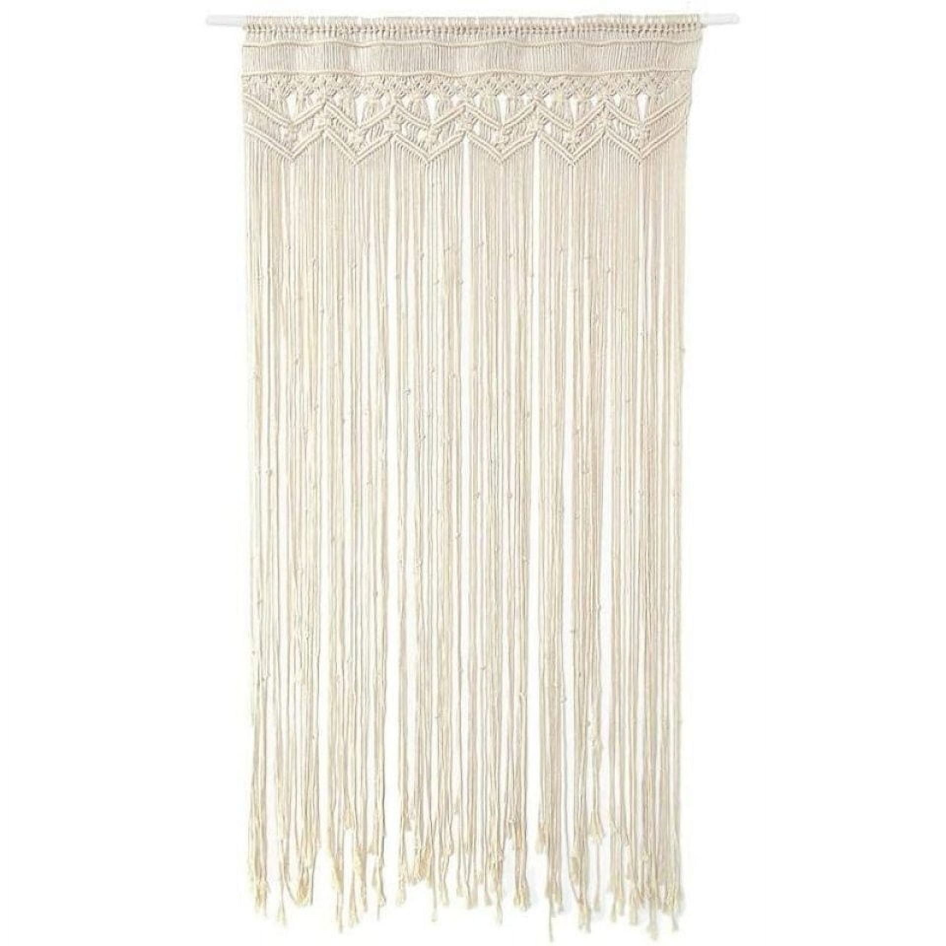 Boho Curtain Macrame, Multifunctional Handmade Lace for Room Divider ...