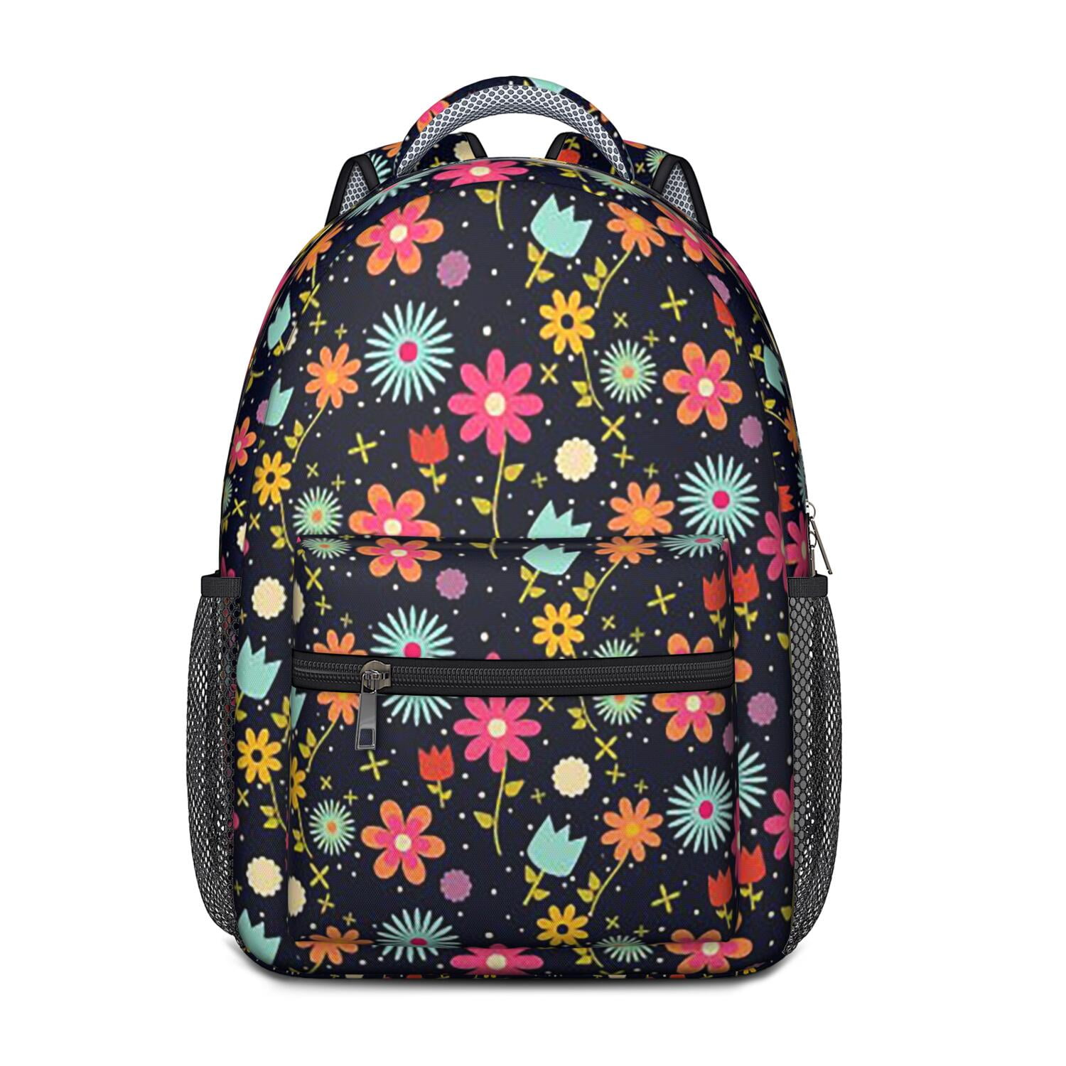 Boho Daisy Aesthetic Backpack for Teens - Lightweight & Stylish with ...