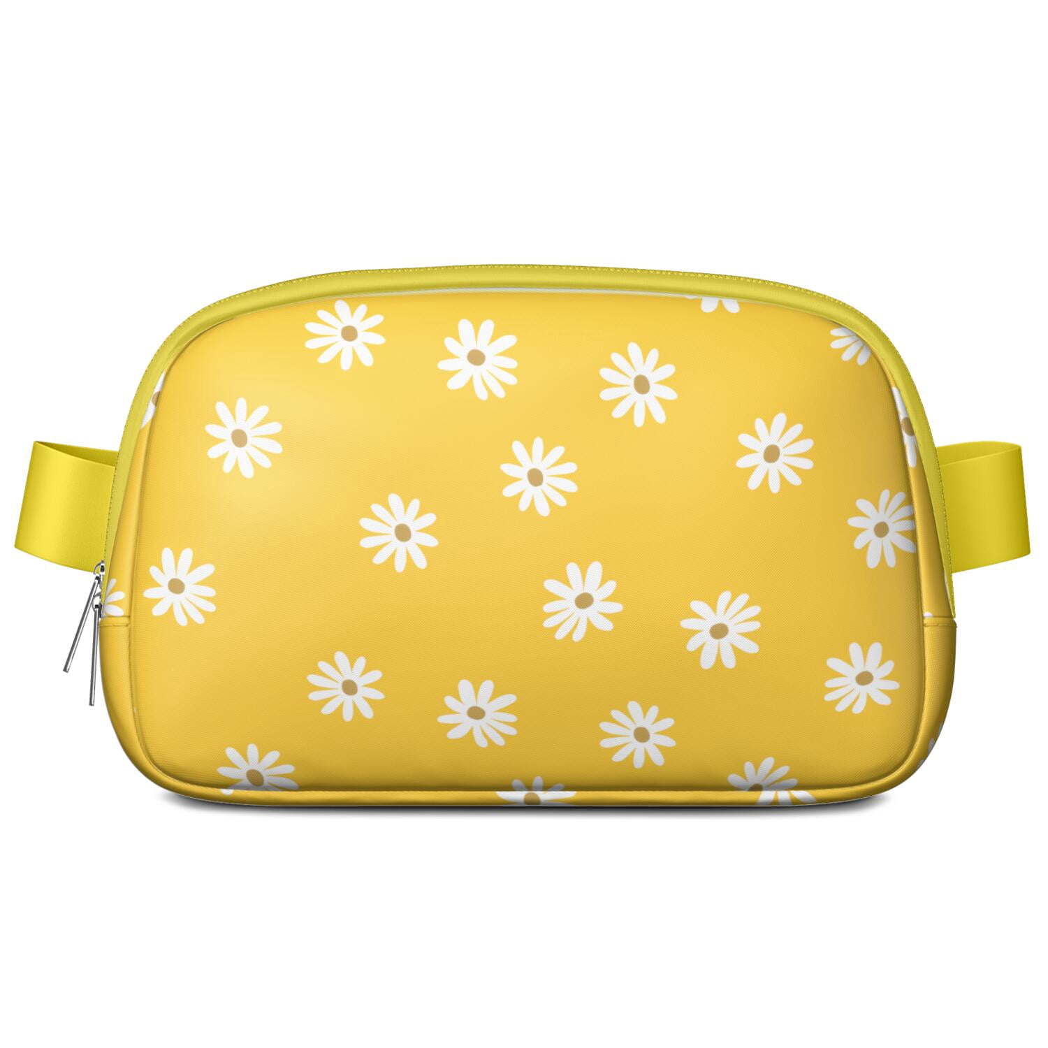 Boho Daisy Fanny Pack for Women – Cute Floral Waist Bag with Yellow ...