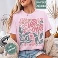 Boho Daisy Flower Tee Shirt Botanical Tee boho Tee wildflower shirt ...