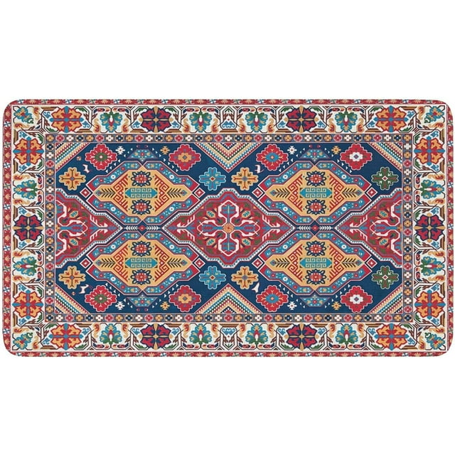 Boho Decor Door Mat - Bohemian Welcome Mats Outdoor Non-Slip Rubber ...