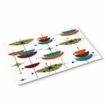 Boho Door Mat Abstract Art Non Slip Absorbent Entrance Mat Washable Low ...