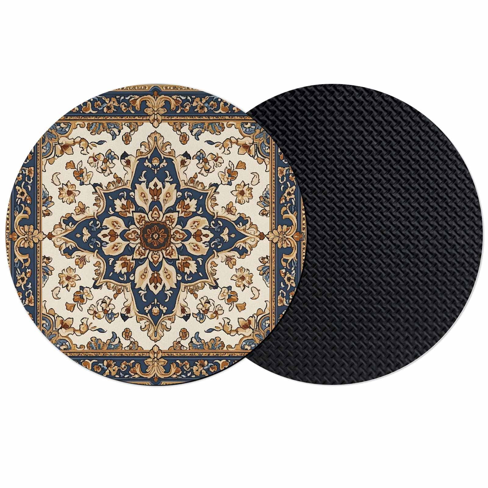 Boho Ethnic Coasters Set of 2, Soft Absorbent Coasters for Drinks ...