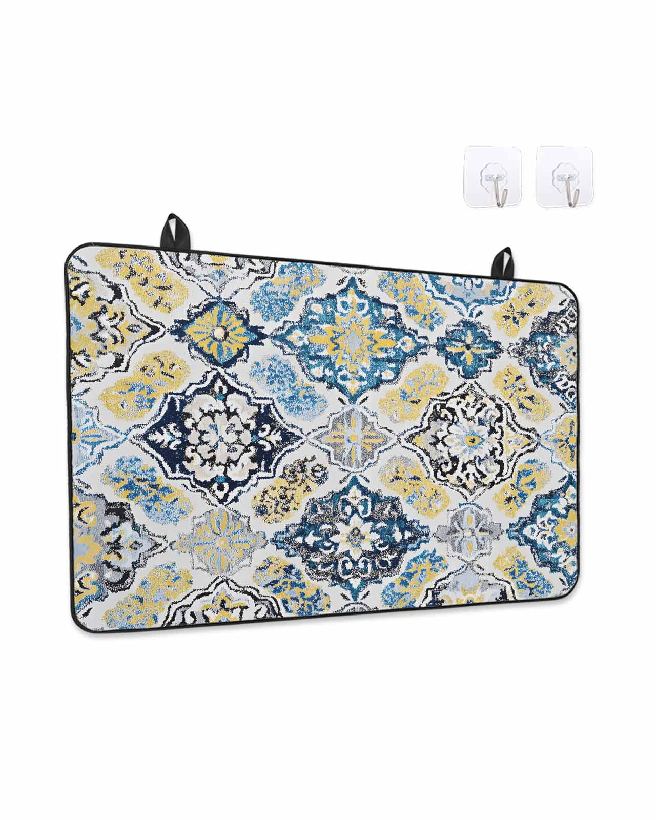 Boho Etnic Stove Top Covers for Electric Stove, Kitchen Glass Ceramic ...