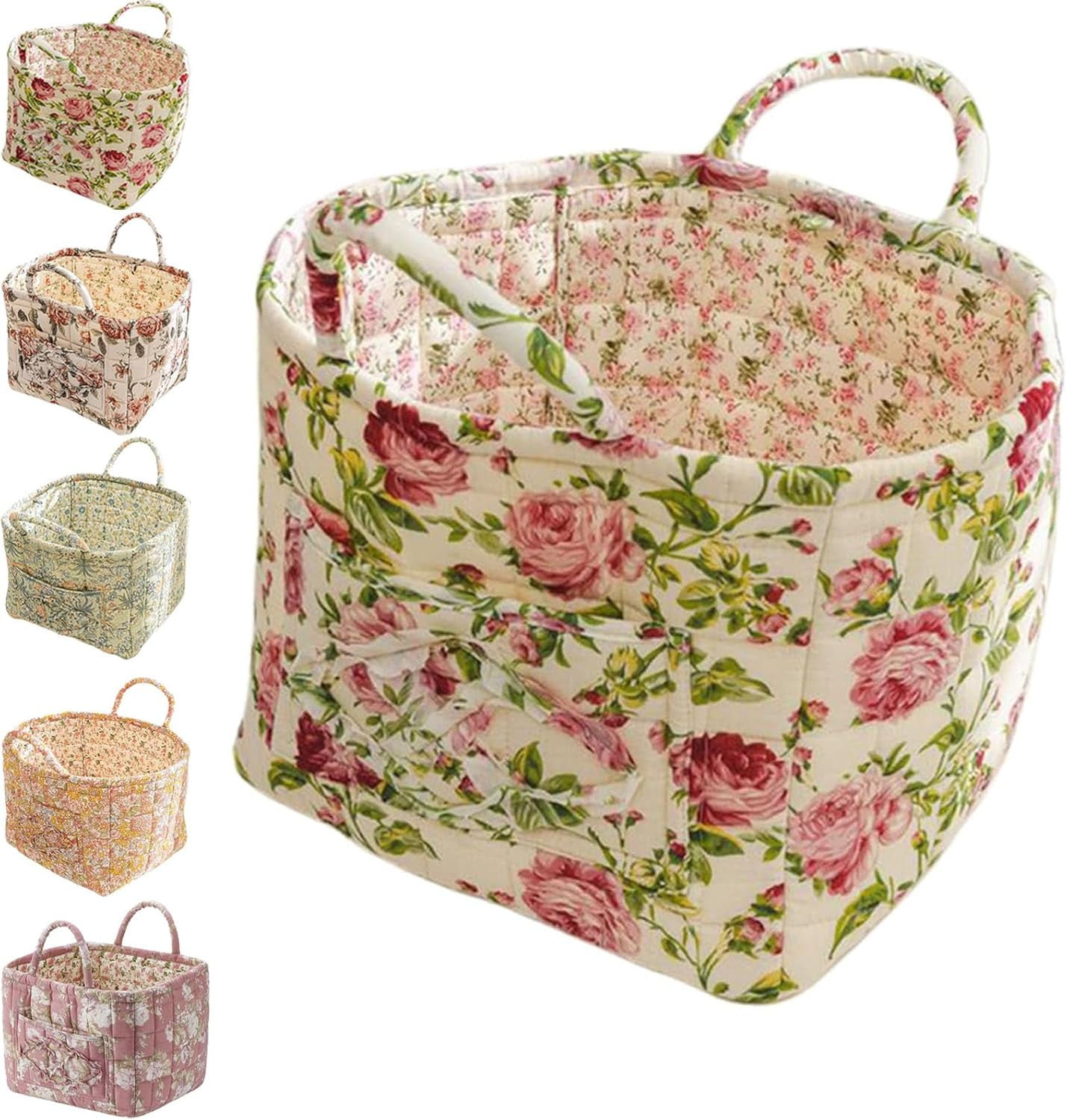 Boho Fabric Storage Basket,Large Capacity Fabric Storage Baskets ...