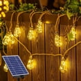Boho Fairy String Lights Solar, Boho Fairy String Lights, Solar String ...