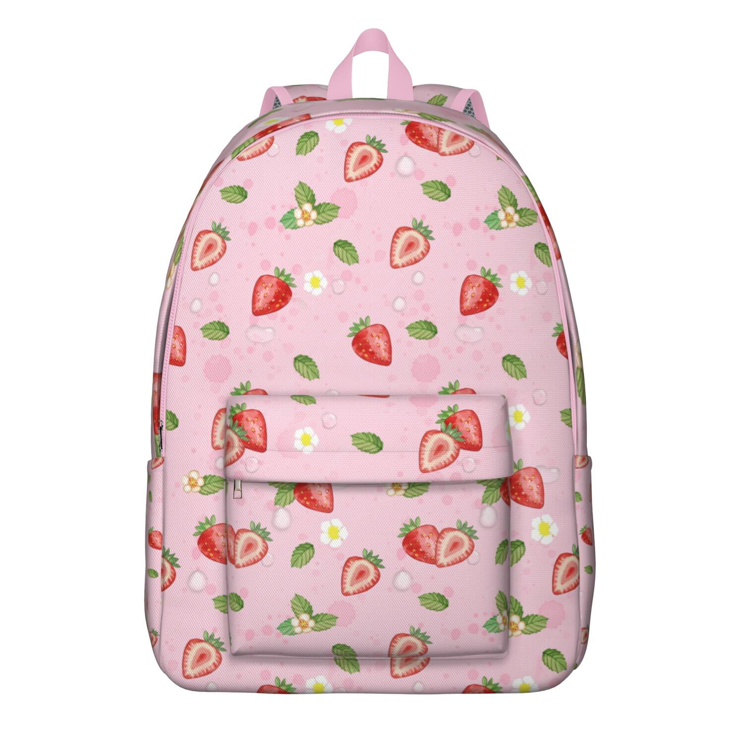 Boho Fanny Pack with Cute Apple Print – Red and Green Apples Pattern ...