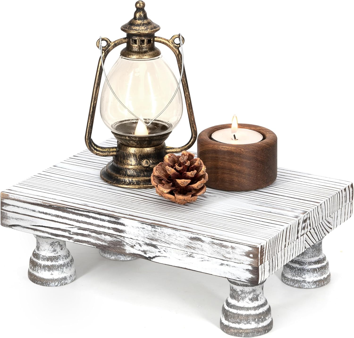 Boho Fir Wood Risers for Decor for Small Vanity - Decorative Risers ...