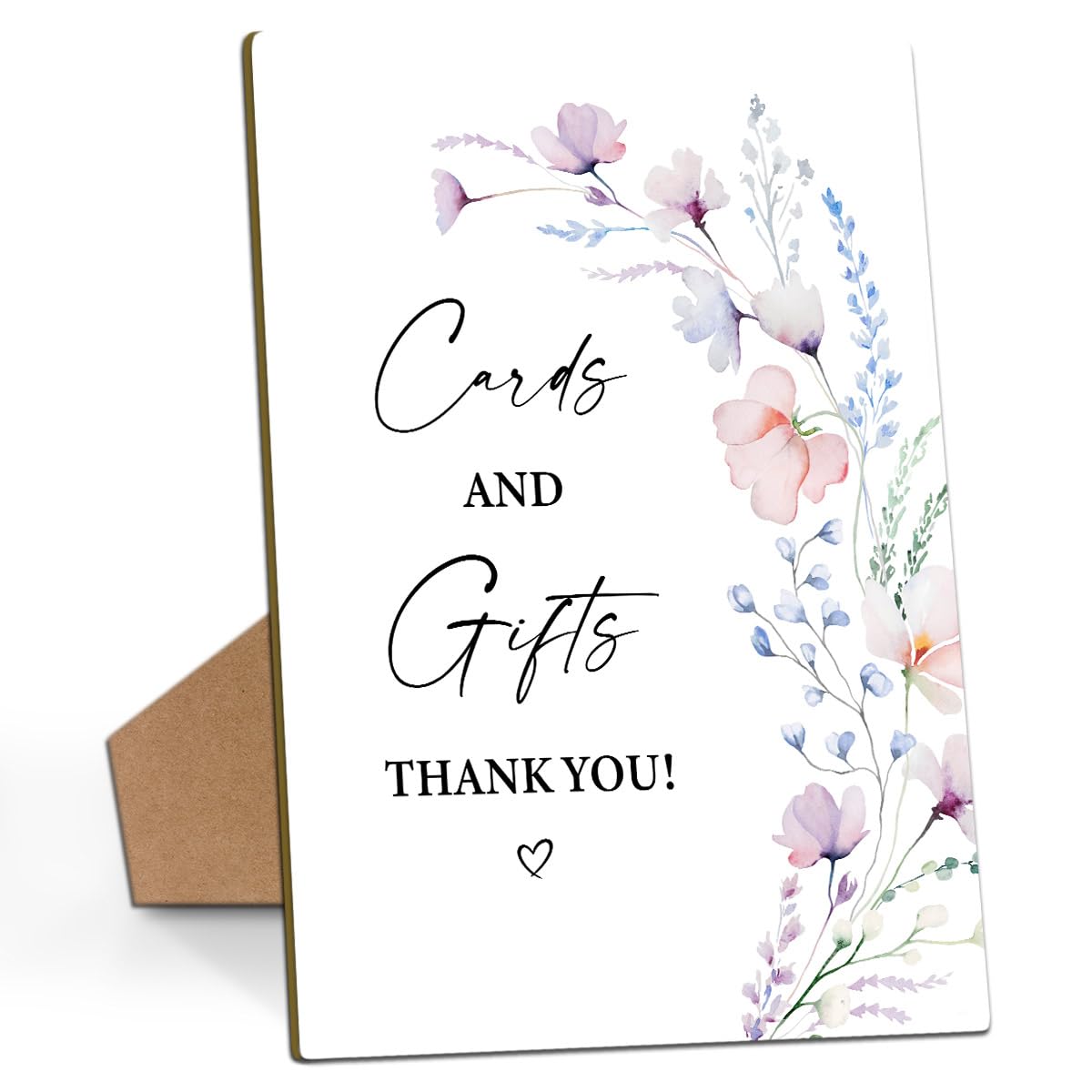 Boho Floral CardsEGSC and Gifts Sign 8x11, Wedding Welcome Sign, Floral ...