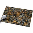 Boho Floral Entryway Rug 2x3ft Washable Non Slip Bathroom Rug Low Pile ...