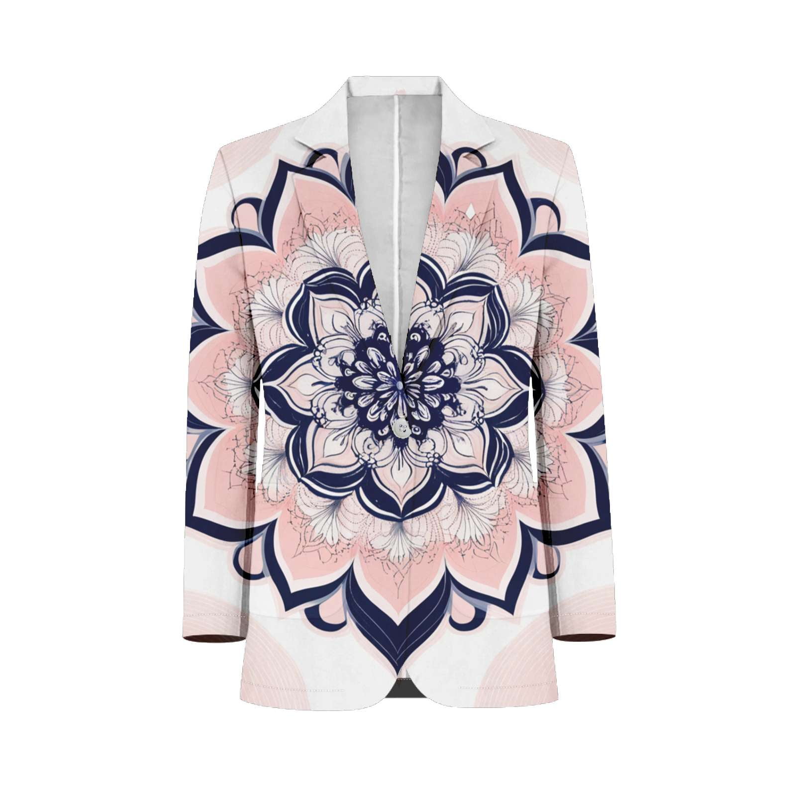 Boho Floral Mandala Art Customized Men's Suits full man Shawl Collar ...