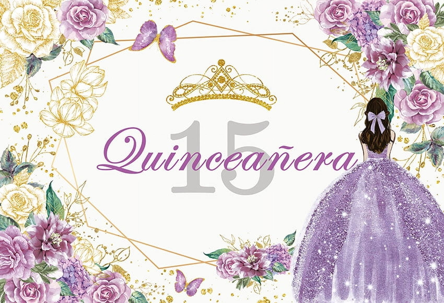 Boho Floral Quinceanera 15th Birthday Sweet Girl Mis Quince Party r ...