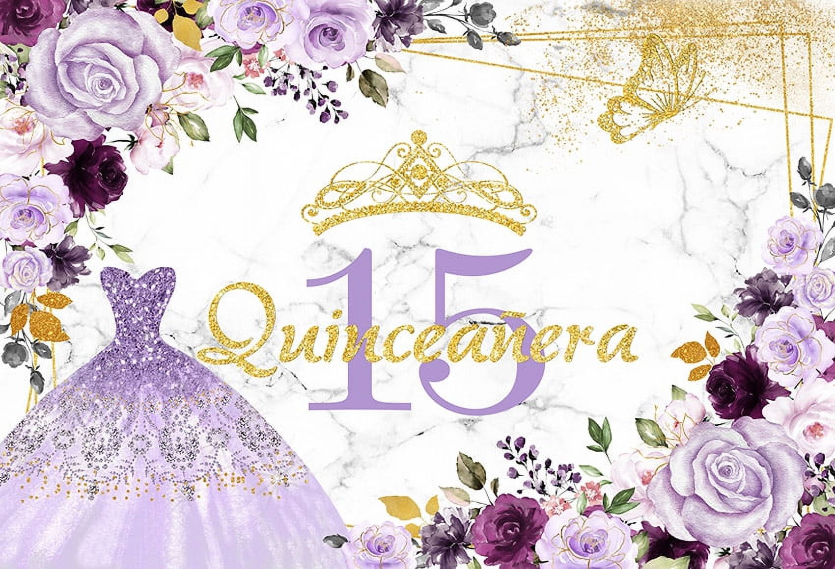 Boho Floral Quinceanera 15th Birthday Sweet Girl Mis Quince Party r ...