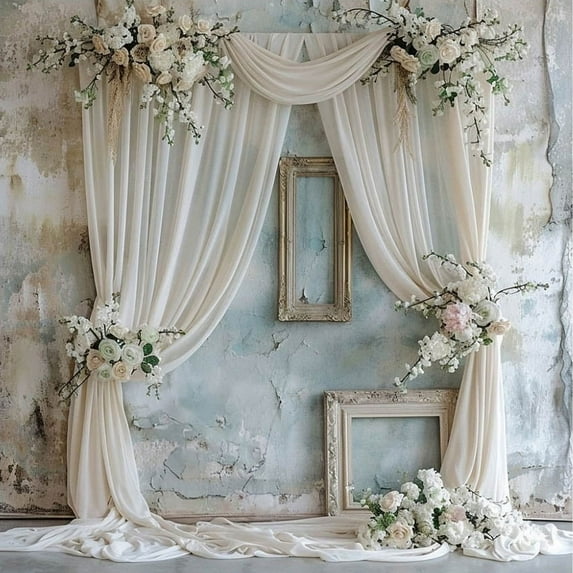 Boho Floral Vintage Frame Adult Birthday Wedding Maternity Portrait r ...