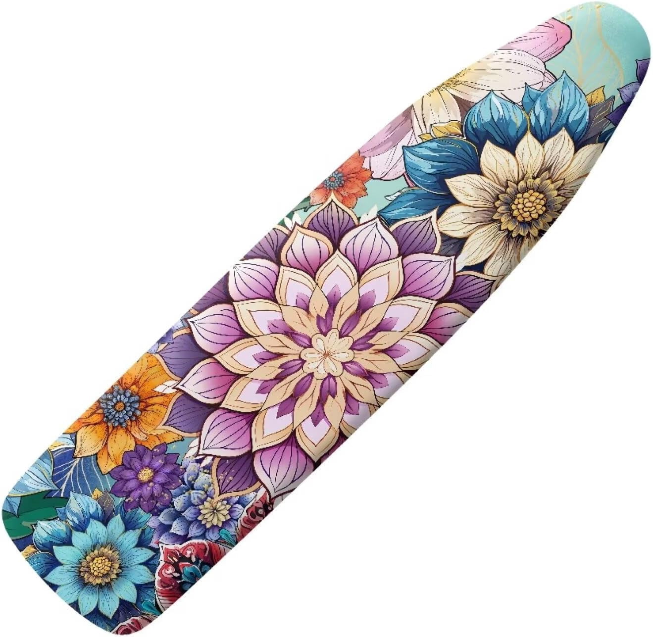 Boho Flower Hummingbird Ironing Board Cover and Pad Soft Cover, Non ...