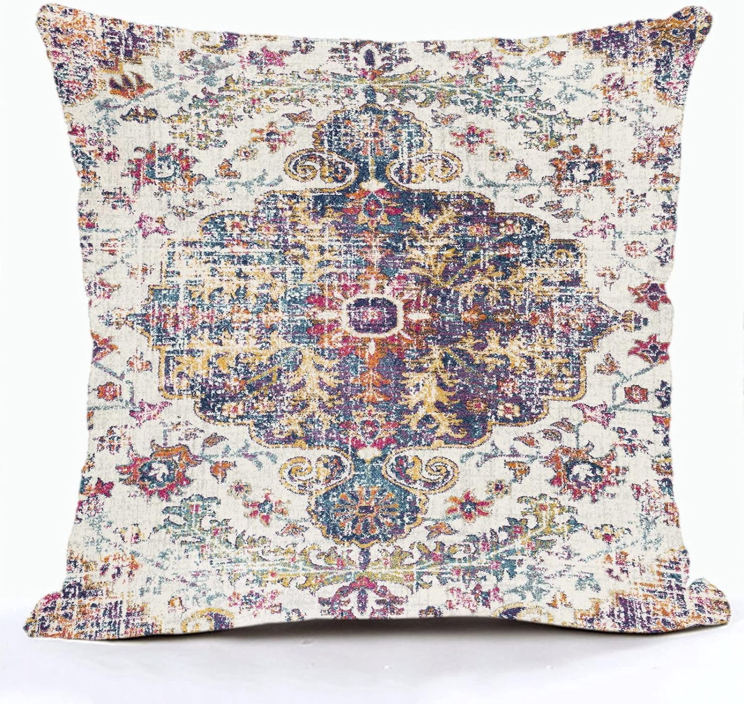Boho Flying Carpet Throw Pillow Case Cover Ride Romantic Tribal Pattern ...