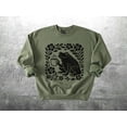 Boho Frog TShirt Frog Coffee Lover Womens Mens Gildan 18000 Crewneck ...