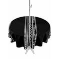 Boho Geometric Round Outdoor Tablecloth with Umbrella Hole Bohemian ...