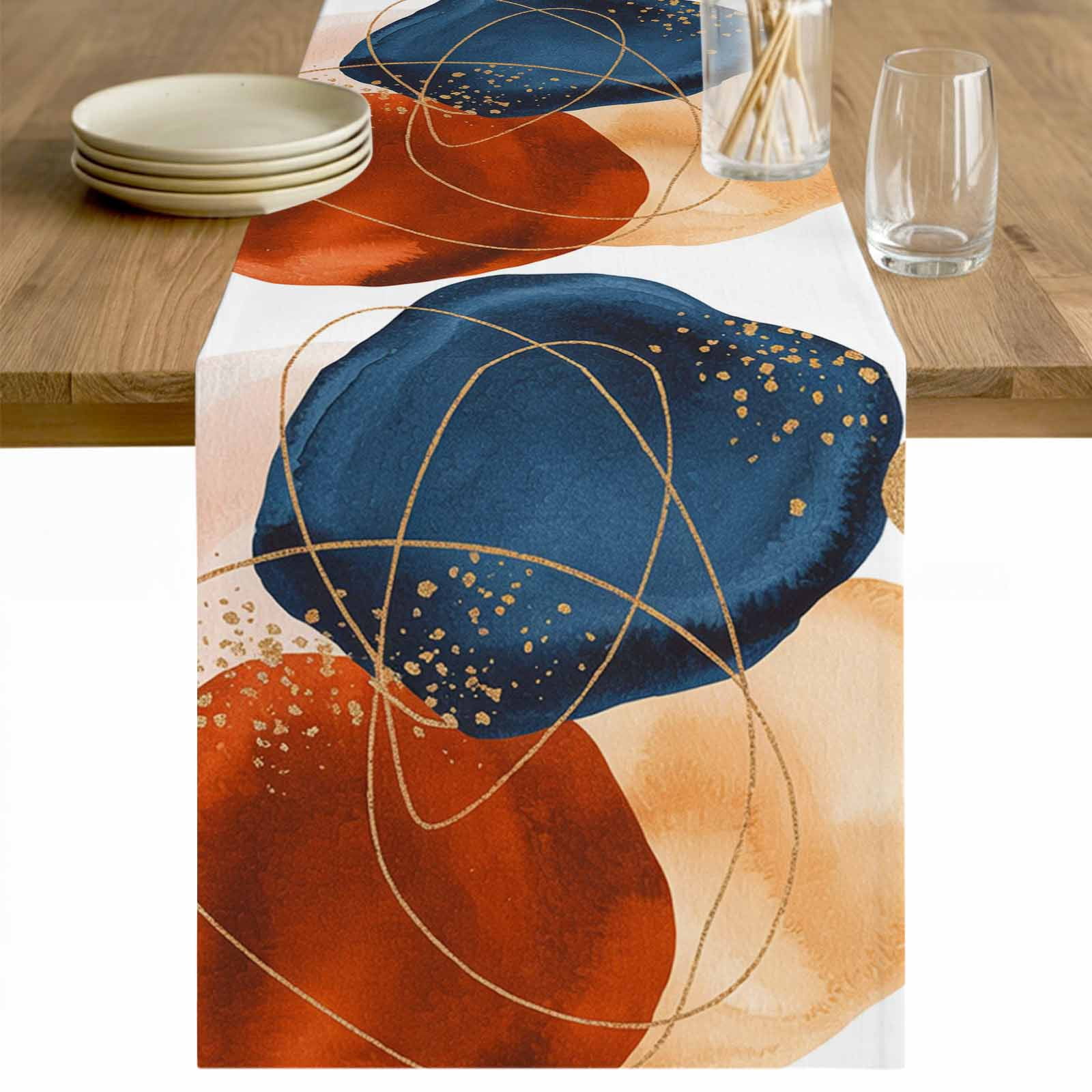 Boho Geometric Table Runner 60 Inches Long Farmhouse Dress Scarves ...