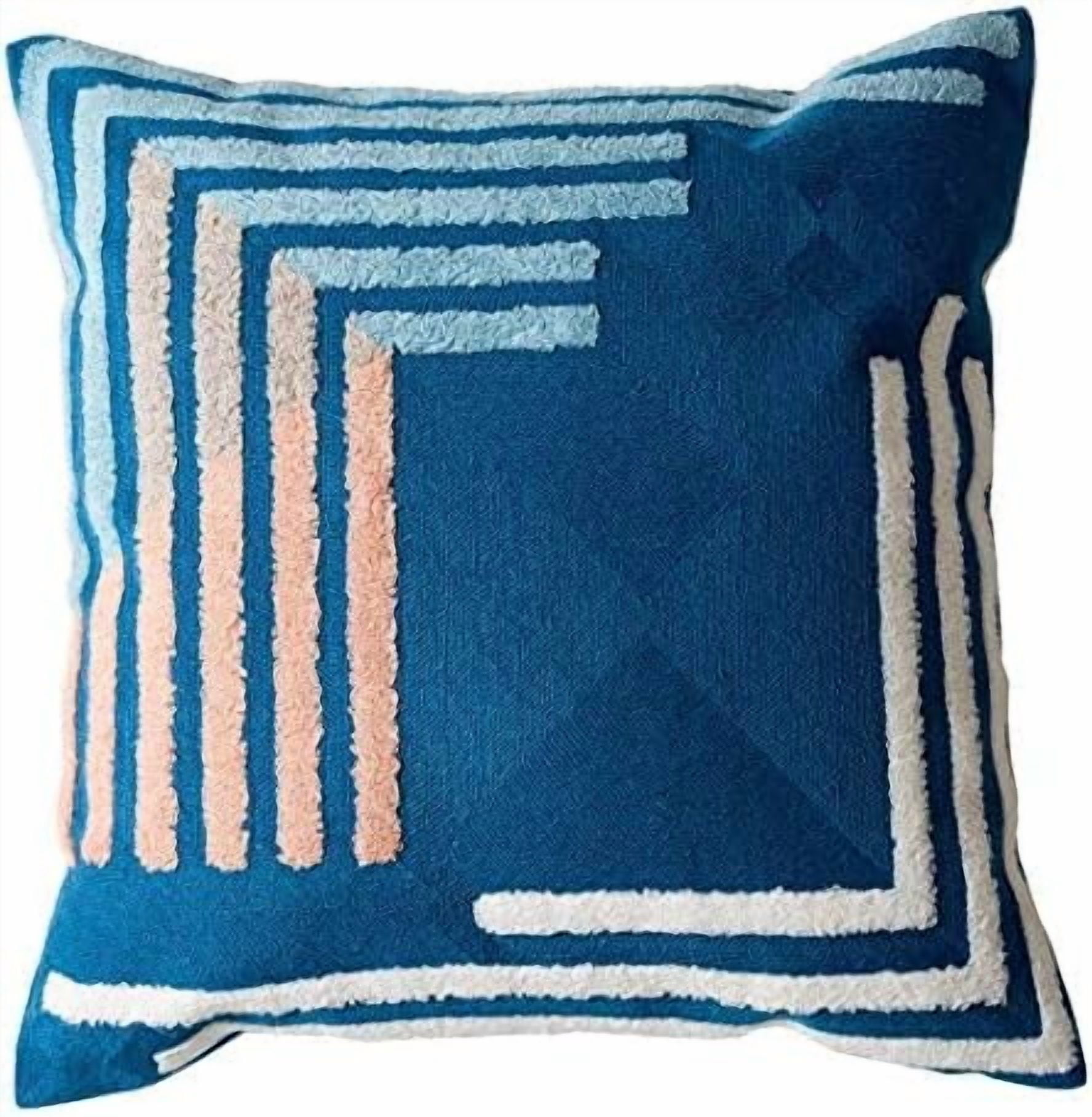 Boho Geometric Tufted Lumbar Decorative Throw Pillow Cover Farmhouse ...