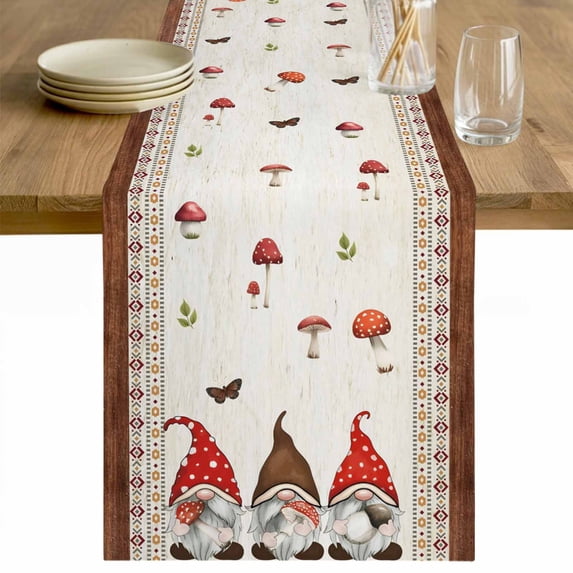 Boho Gnomes Table Runner 120 Inches Long Farmhouse Dress Scarves ...