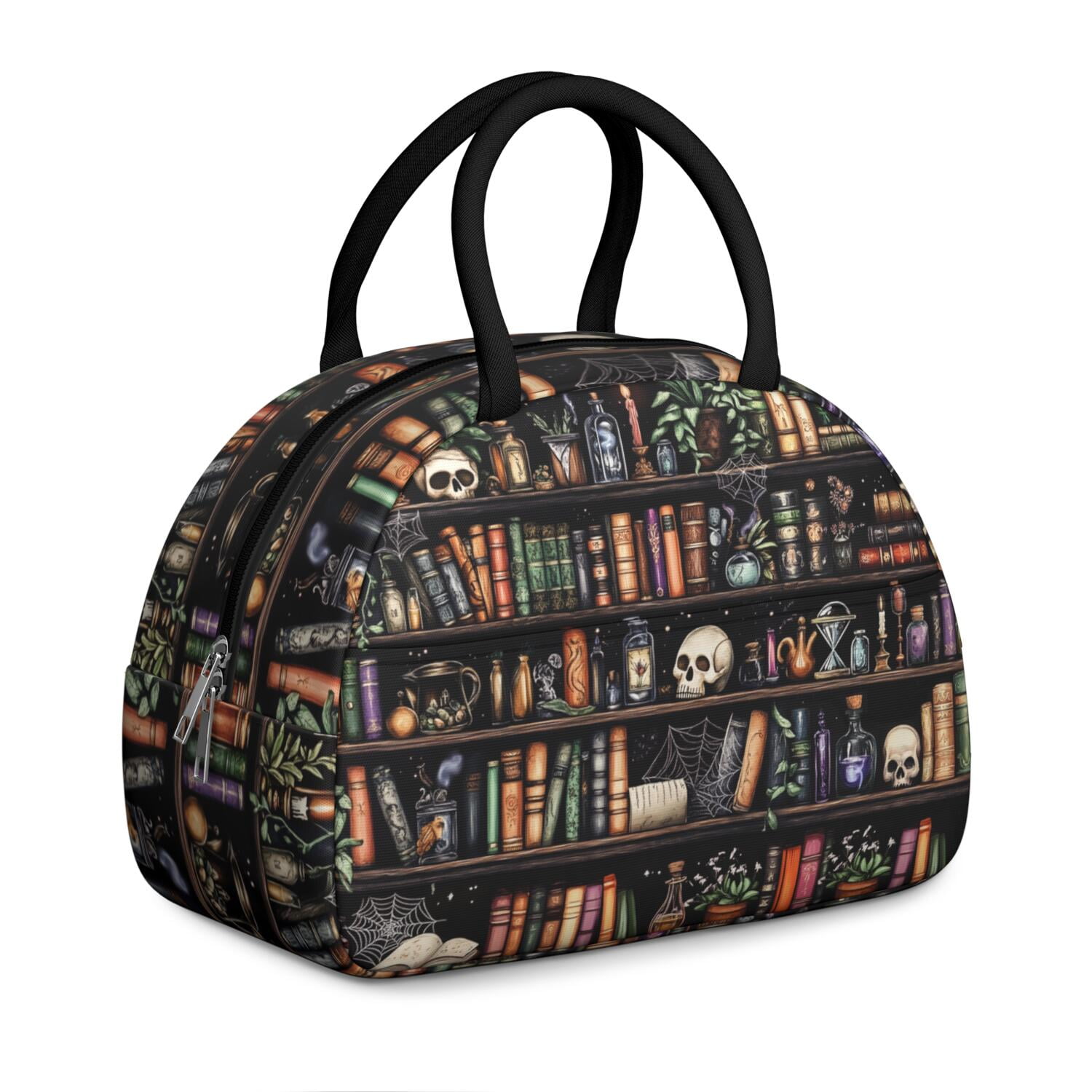 Boho Gothic Lunch Bag with Steampunk Moon and Star Elements, Leakproof ...