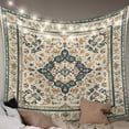 Boho Green Beige Tapestry for Bedroom Wall Hanging Tapestry, Ethnic ...