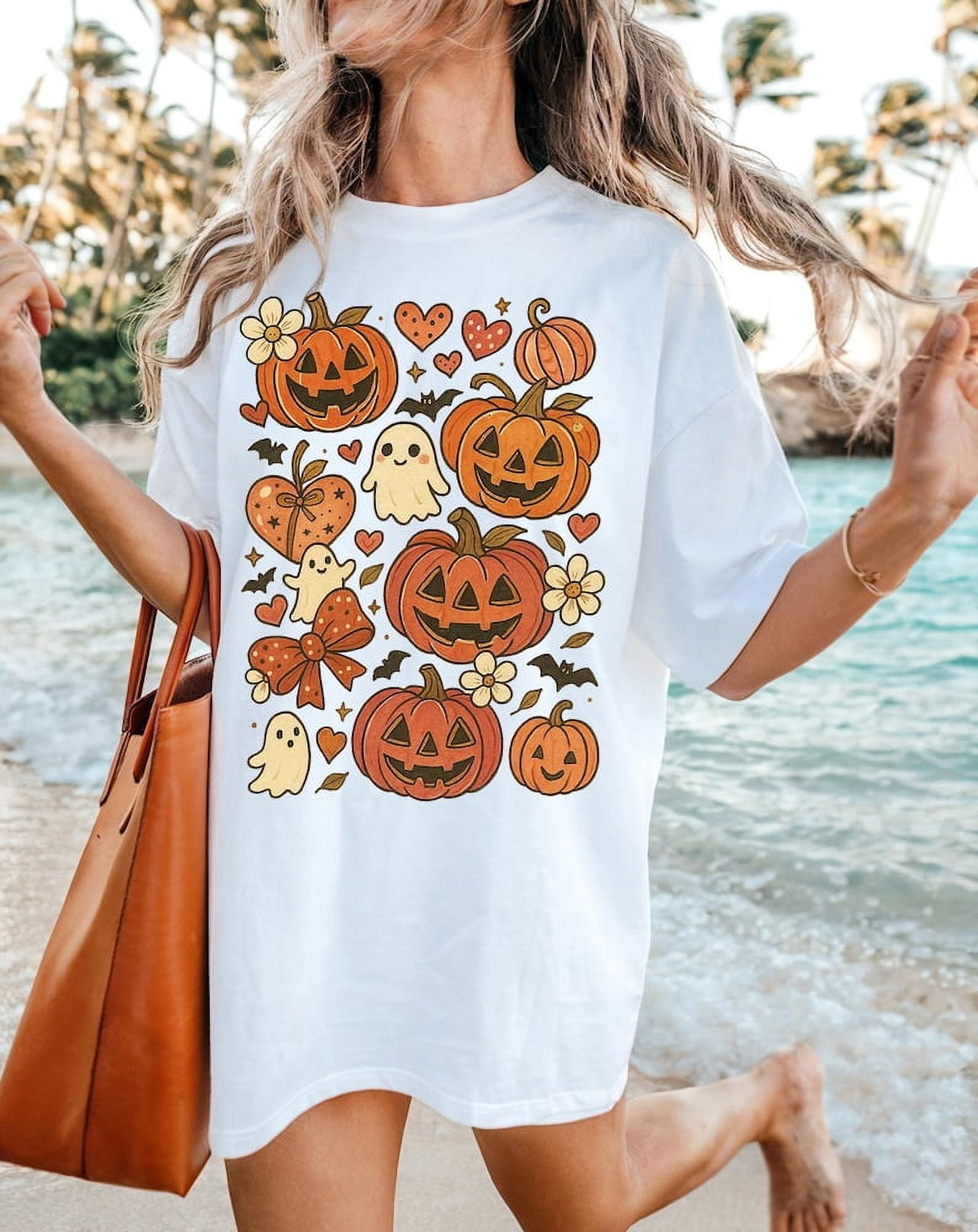Boho Halloween PNG, Retro Halloween PNG, Cute Halloween Shirt Design ...
