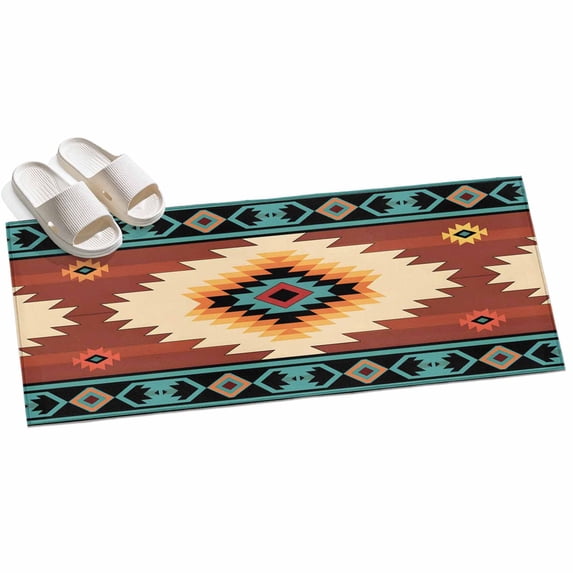 Boho Hallway Runner Rug 2x6 Washable Non Slip Kitchen Runner Rug for ...