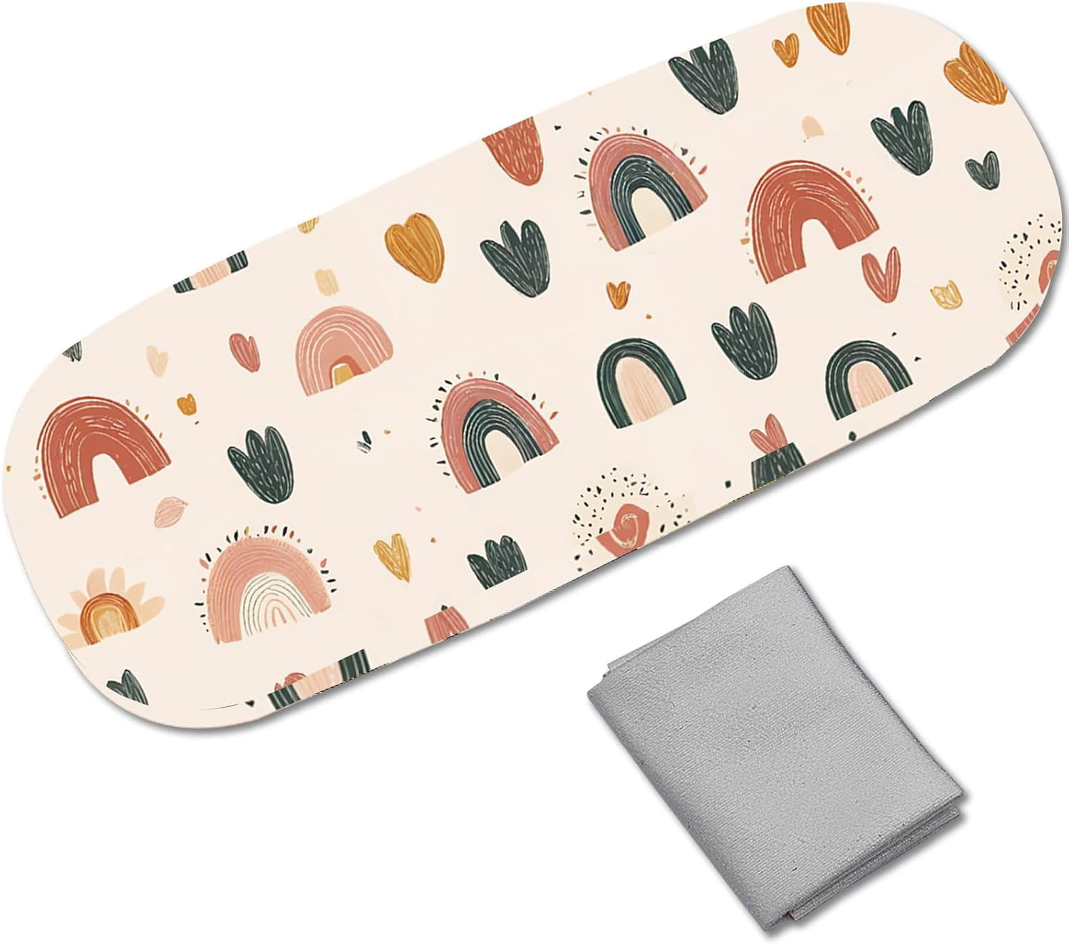 Boho Hard Shell Eyeglasses Case Leather Sunglasses Case Portable Slim ...