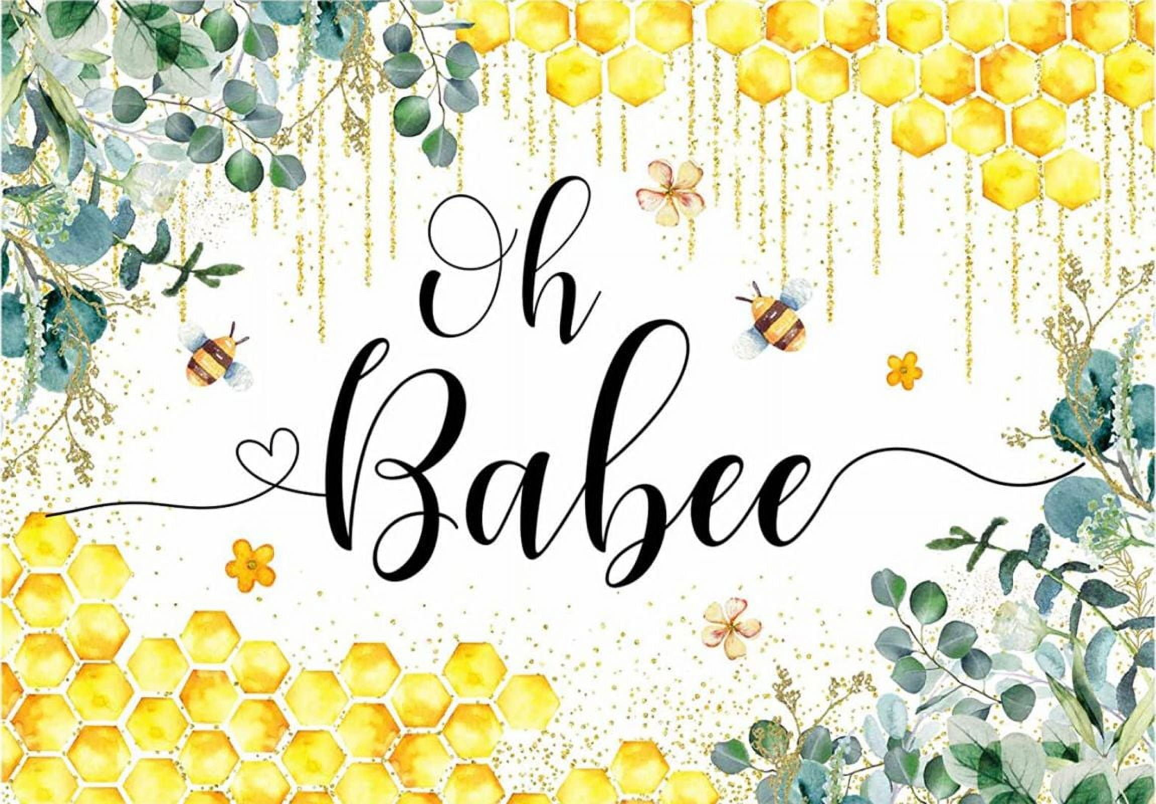 Boho Hello Baby Background Bohemia Chic Pink Flower Baby Shower Sweet ...