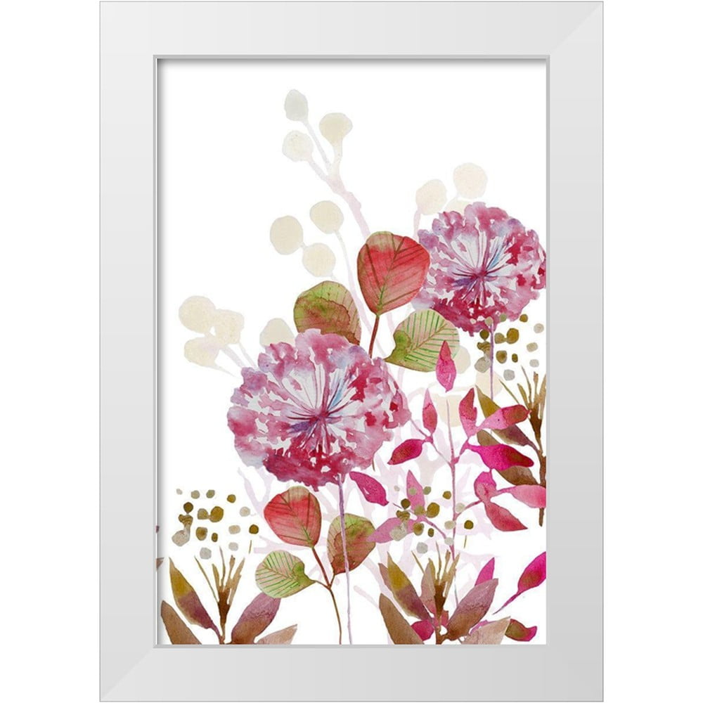 Boho Hue Studio 11x14 White Modern Wood Framed Museum Art Print Titled ...