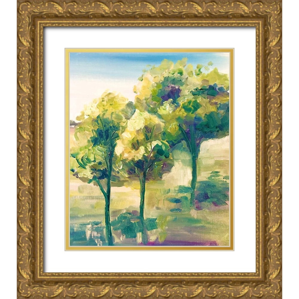 Boho Hue Studio 20x23 Gold Ornate Wood Framed with Double Matting ...