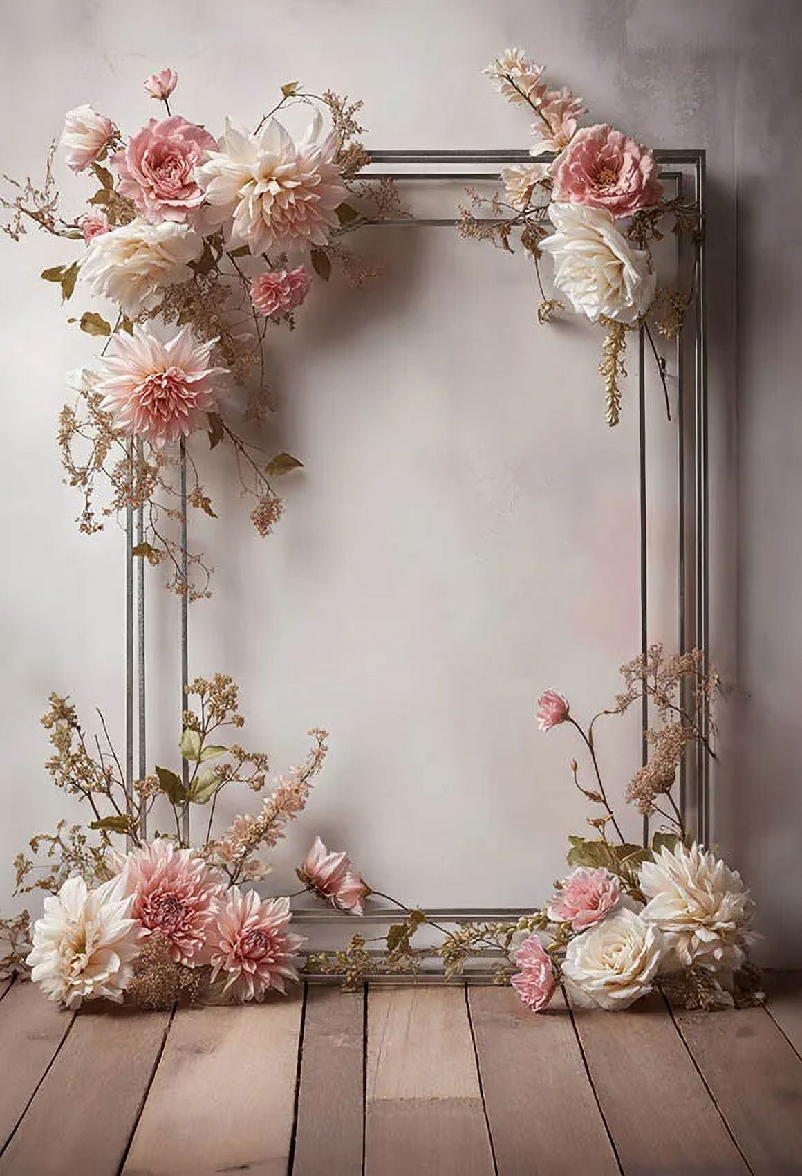 Boho Indoor Floral Window Adult Birthday Wedding Maternity Portrait r ...