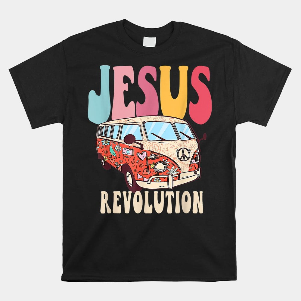 Boho Jesus Revolution Christian Faith Based Jesus Shirt - Walmart.com