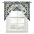 Boho Kitchen Curtains Swag Valance for Windows/Bathroom/Cafe ...