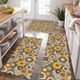 Boho Kitchen Rugs Sets 3 Piece with Runner Soft Kitchen Floor Mat ...