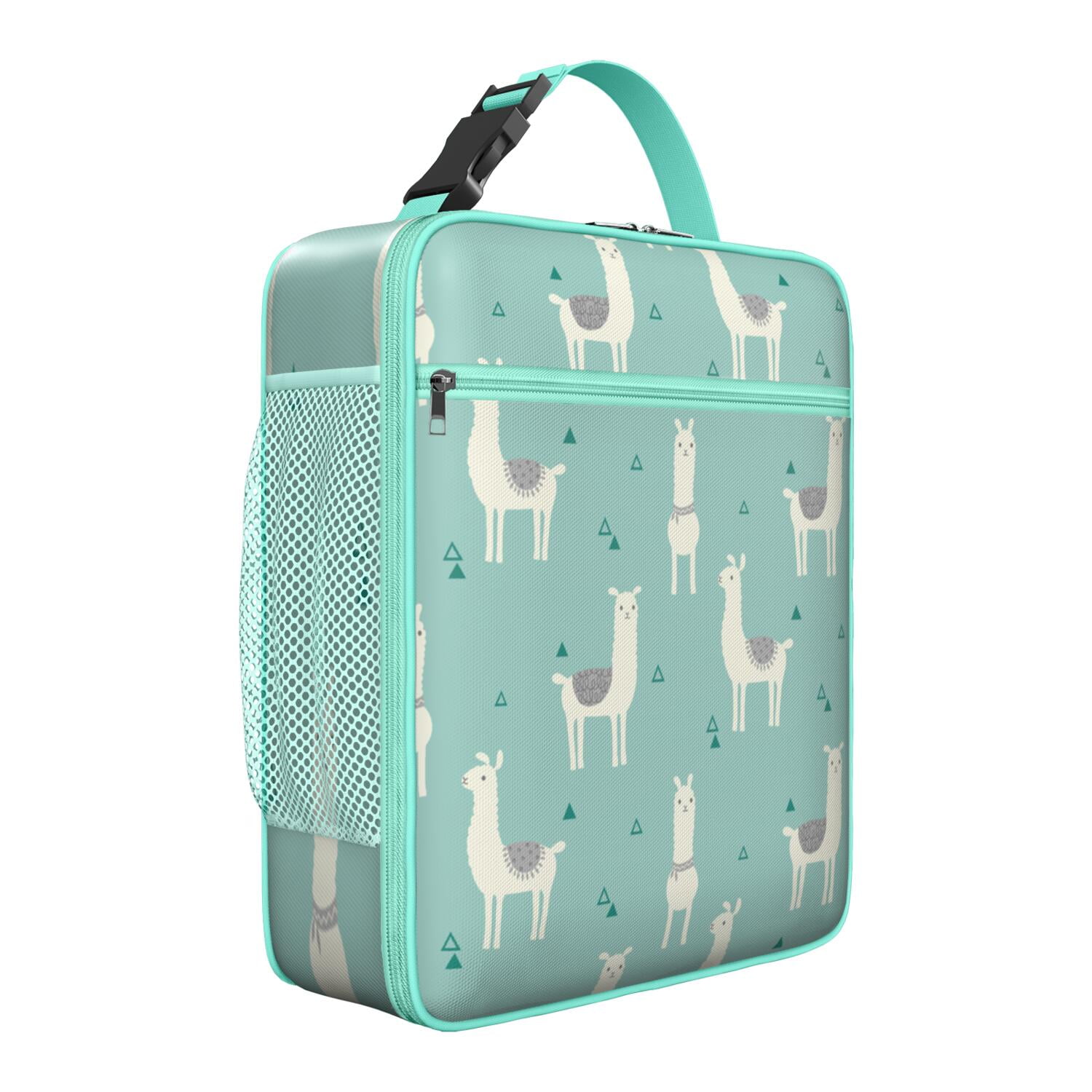 Boho Llama Lunch Bag, Cute Baby Llama with Minimalist Design and Nature ...