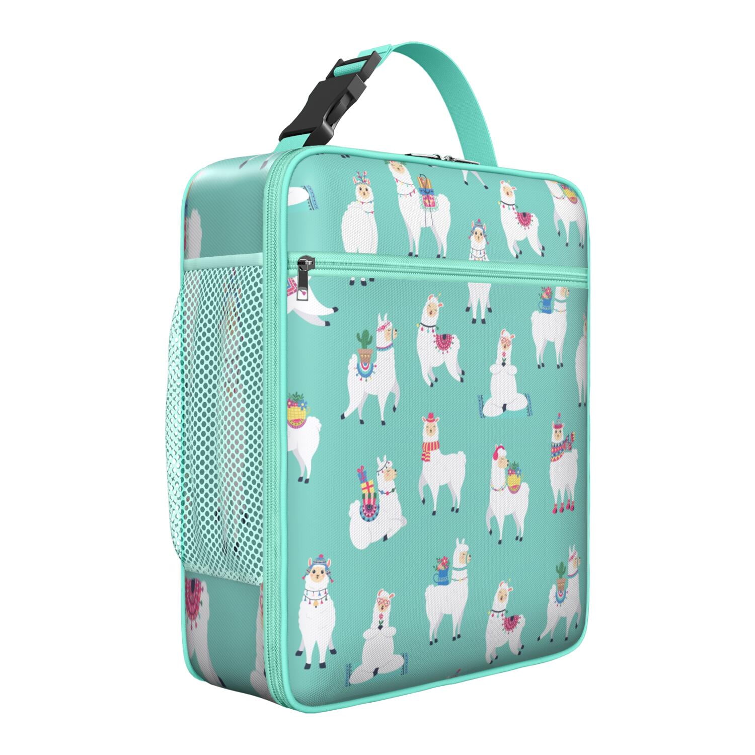 Boho Llama Lunch Bag, Cute Baby Llama with Minimalist Design and Nature ...