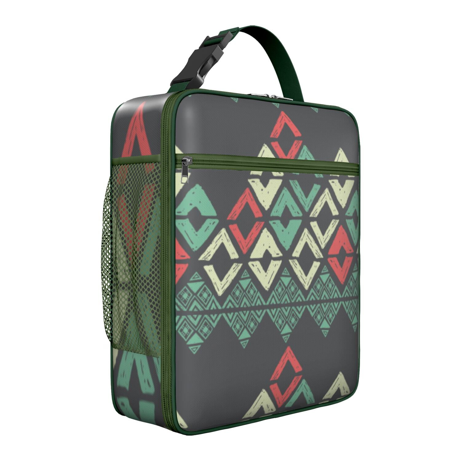 Boho Lunch Box for Men – Reusable Insulated Small Lunch Bag with ...