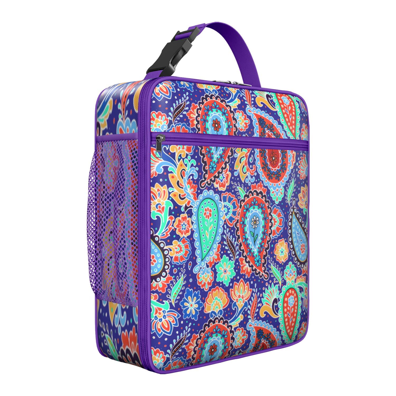 Boho Lunch Box for Men – Reusable Insulated Small Lunch Bag with ...