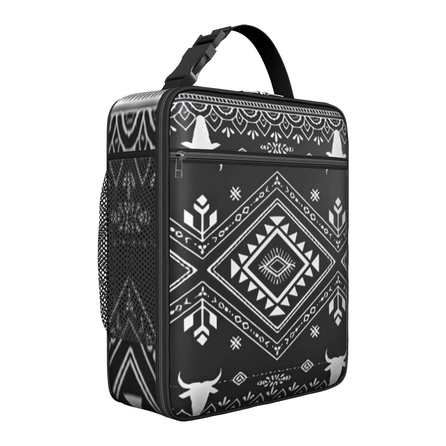 Boho Lunch Box for Men – Reusable Insulated Small Lunch Bag with ...