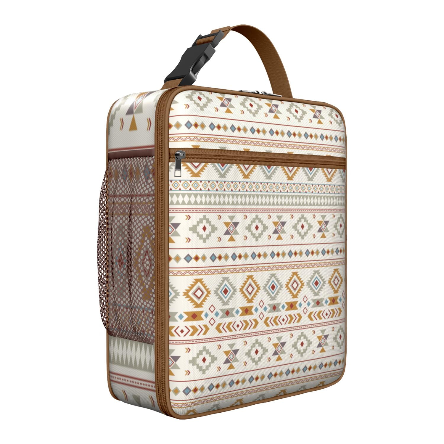 Boho Lunch Box for Men – Reusable Insulated Small Lunch Bag with ...