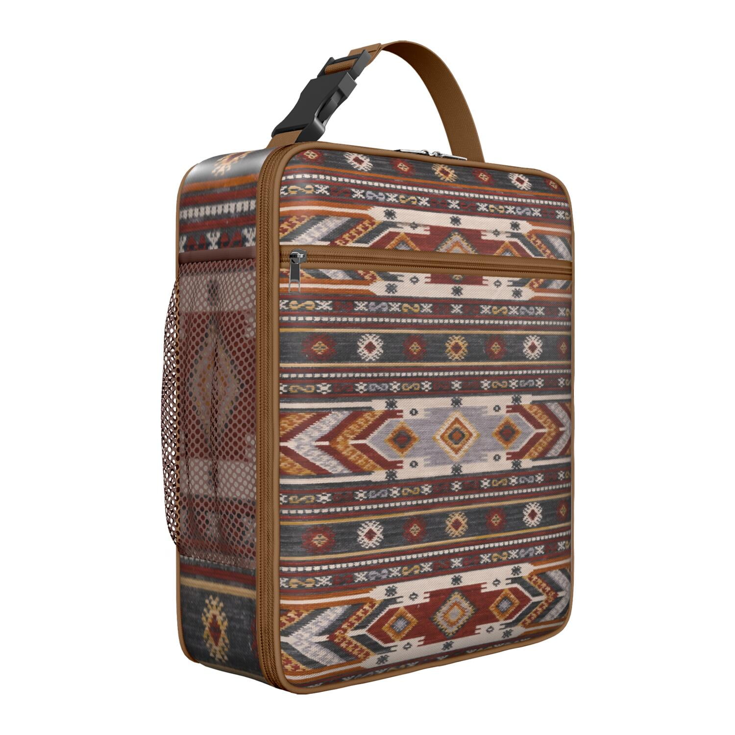 Boho Lunch Box for Men – Reusable Insulated Small Lunch Bag with ...