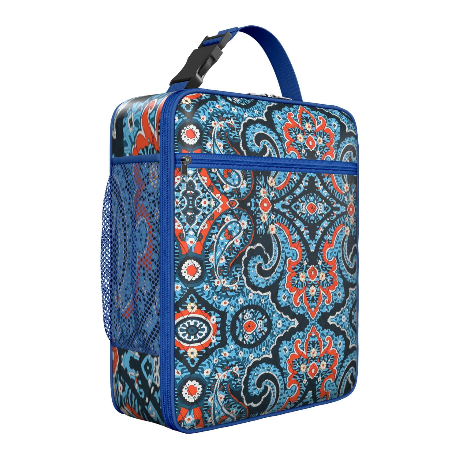 Boho Lunch Box for Men – Reusable Insulated Small Lunch Bag with ...