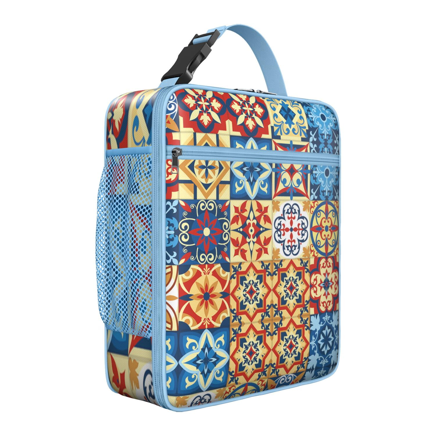 Boho Lunch Box for Men – Reusable Insulated Small Lunch Bag with ...