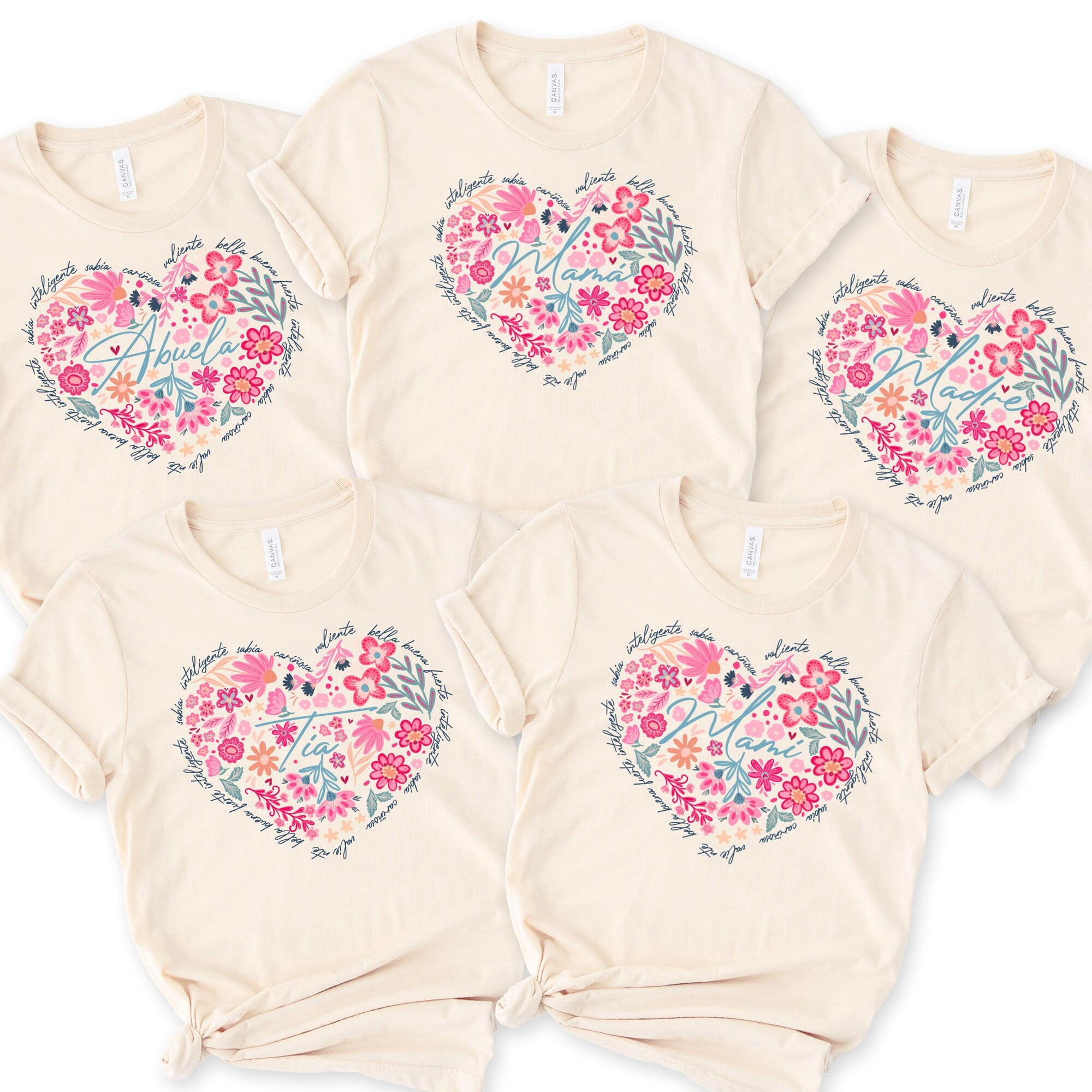 Boho Mama Shirt Spanish Mothers Day Shirt Abuela shirtTia ShirtRetro ...