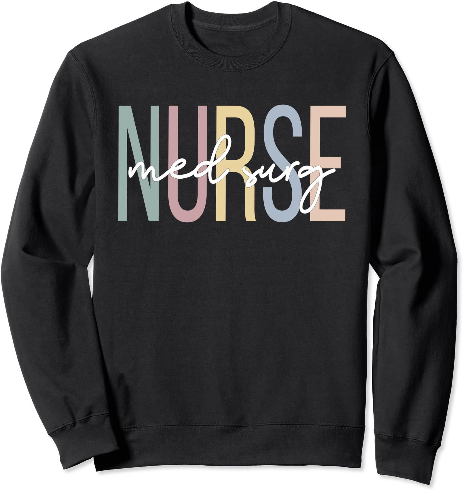 Boho Medical-Surgical Nurse Sweatshirt for Comfort and Style in ...