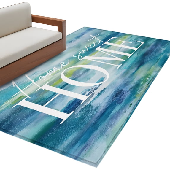 Boho Modern Kitchen Runner Rug 2.7x5 Washable Runners for Hallway Non ...